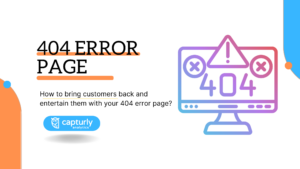 How to entertain customers with your 404 error page?