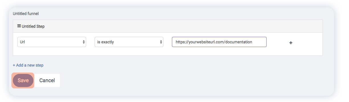 Conversion funnel - Capturly Documentation
