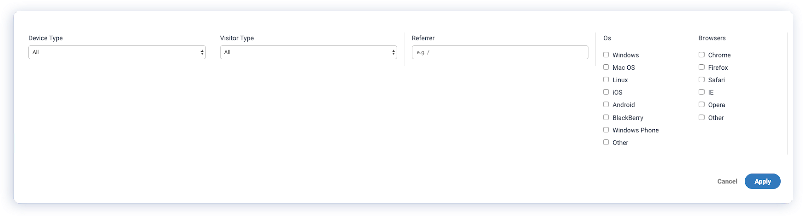 How can I filter heatmaps? - Capturly Documentation